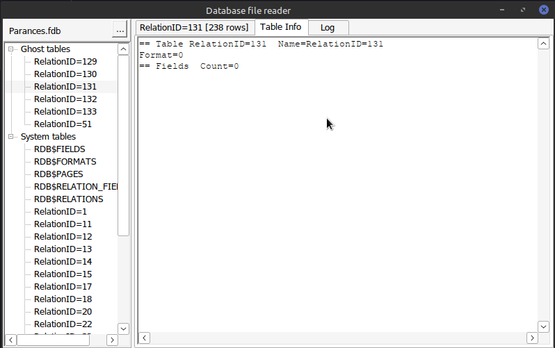 DBReader, Database files reader – Lazarus Components